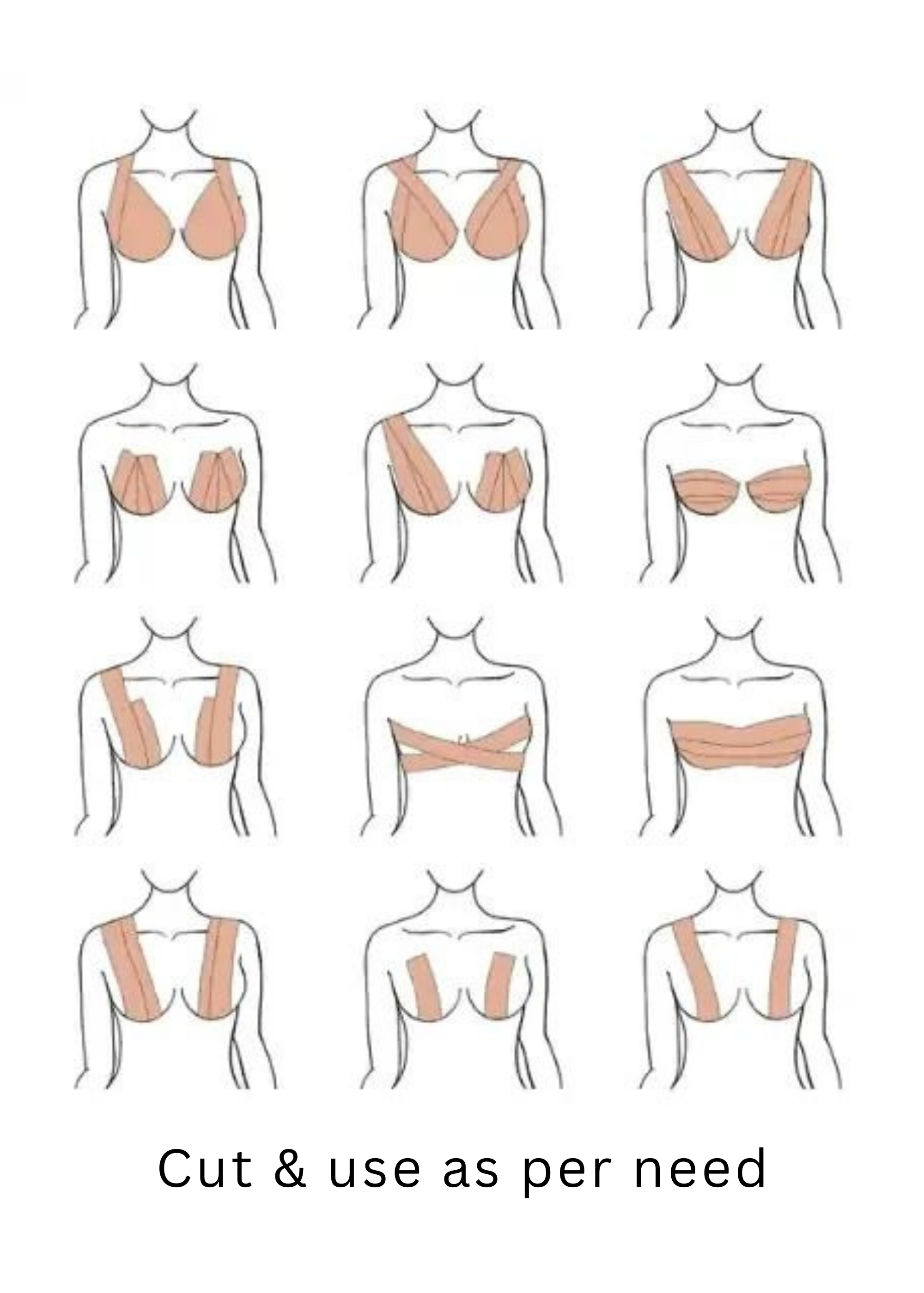 How to use boob tape safely: Application, removal & styling tips for e ...